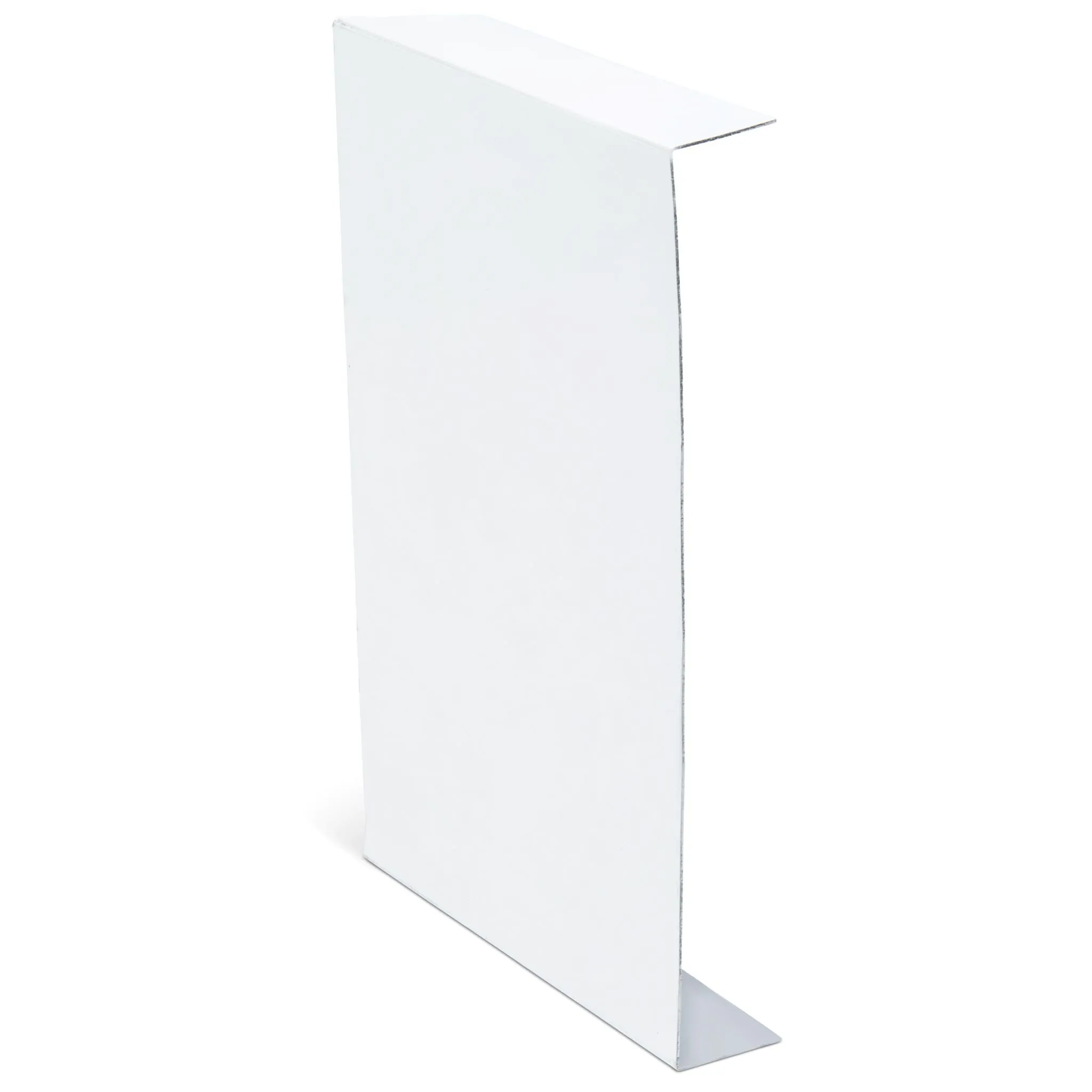 Left End Caps for 6" European Modern Box Gutters Over 27 Colors In Stock